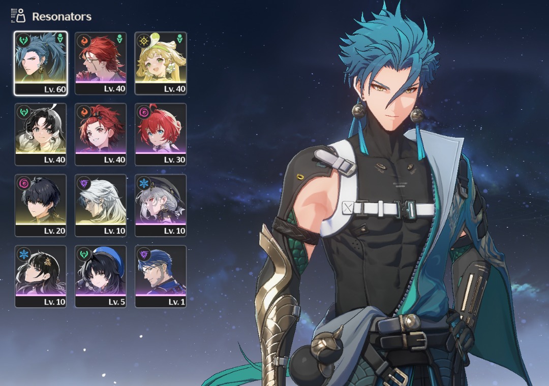 Wuthering Waves Mid game Custom Account Union 20-30 Jiyan + Sign ...