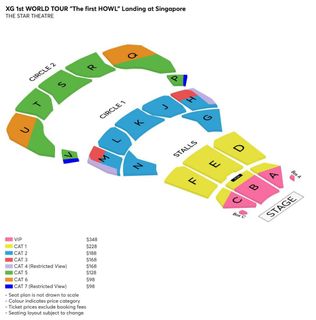 [WTS] 2x XG 1st WORLD TOUR "The first HOWL" - Cat 2, Tickets & Vouchers ...