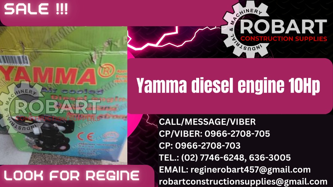 Yamma diesel engine 10Hp, Commercial & Industrial, Construction Tools ...