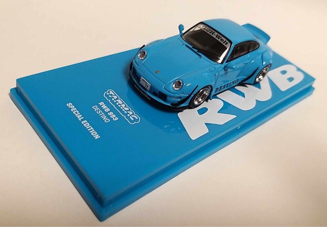 1/64 Tarmac Works 7-11 Taiwan Exclusive RWB 993 DESTINO & RWB 964 ...