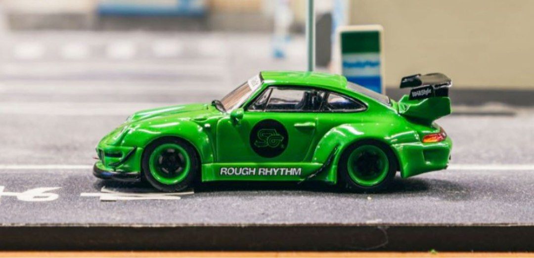 1/64 Tarmac Works Porsche RWB 993 Rough Rhythm Fuel Fest, Hobbies ...