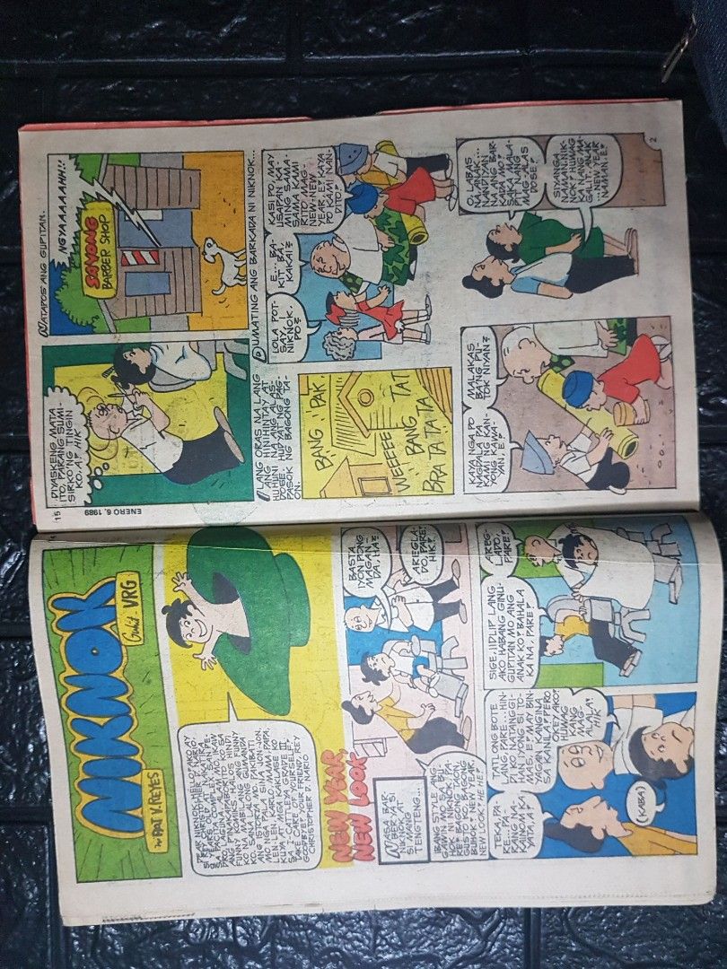 1989 Larry Alcala Bing Bam Bung Funny Komiks New Year Special Issue ...