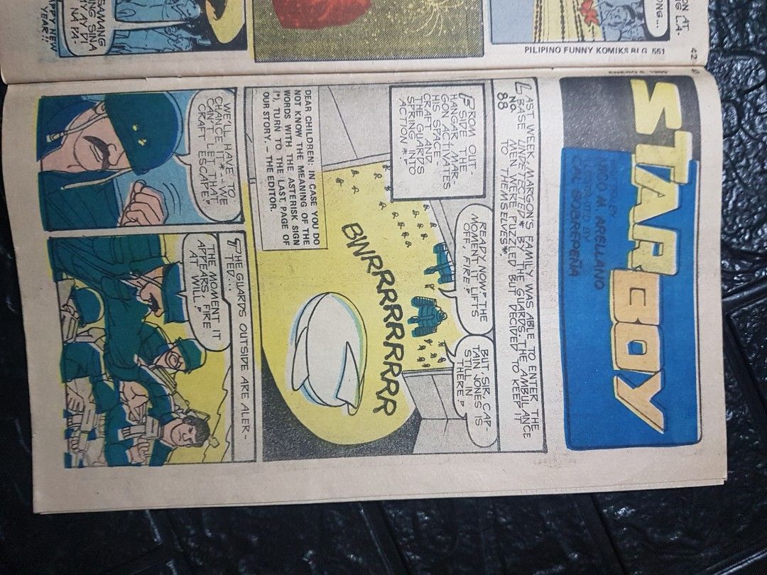1989 Larry Alcala Bing Bam Bung Funny Komiks New Year Special Issue ...