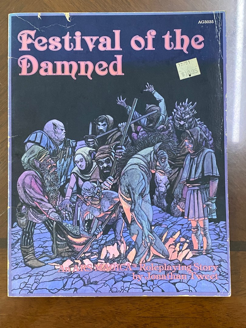 1991 Festival of the Damned An Ars Magica Roleplaying Story , Atlas ...