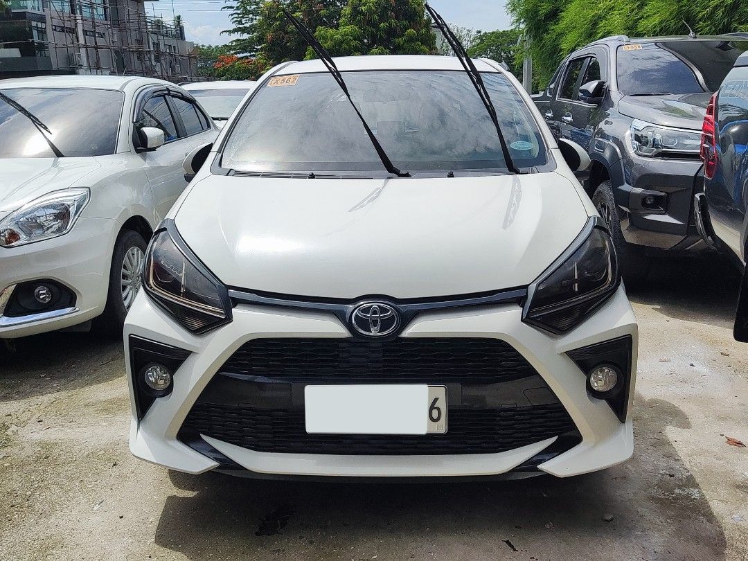 2021 Toyota wigo 1.0 G white Auto, Cars for Sale, Used Cars on Carousell