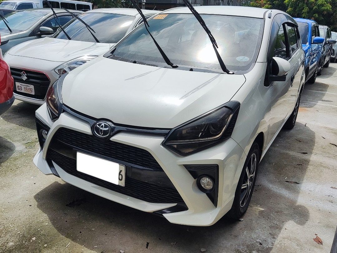 2021 Toyota wigo 1.0 G white Auto, Cars for Sale, Used Cars on Carousell