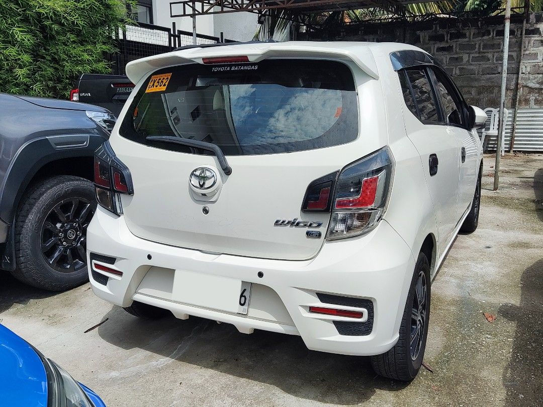 2021 Toyota wigo 1.0 G white Auto, Cars for Sale, Used Cars on Carousell