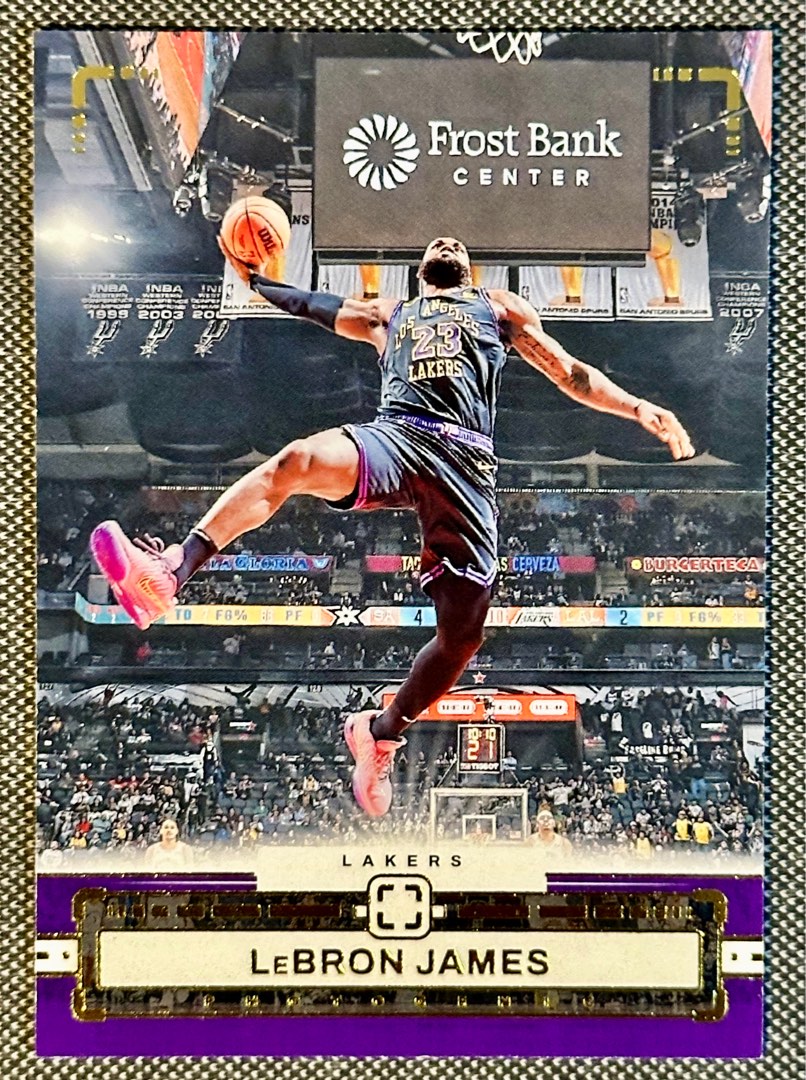 2023 NBA LeBron James Photogenic Base, Hobbies & Toys, Memorabilia ...
