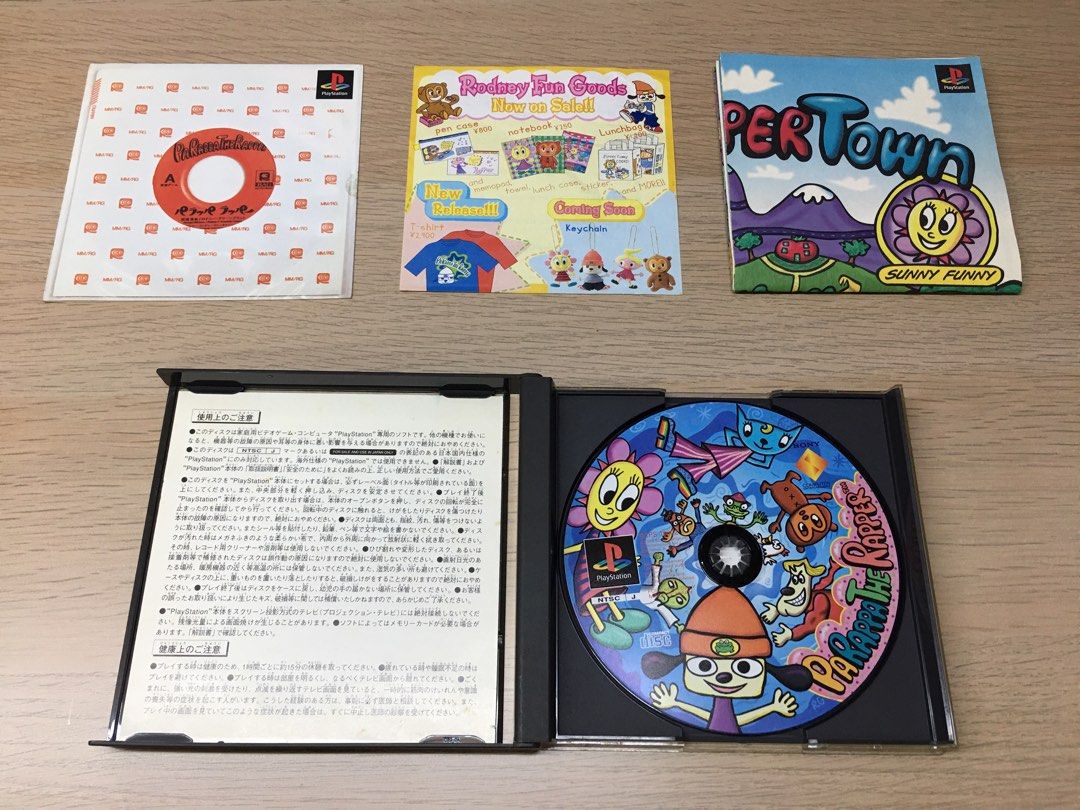 [偉仔的狗窩] 讀取正常 現況販售 SONY PLAYSTATION PARAPPA THE RAPPER 動感小子, 電玩遊戲相關, 電玩 ...