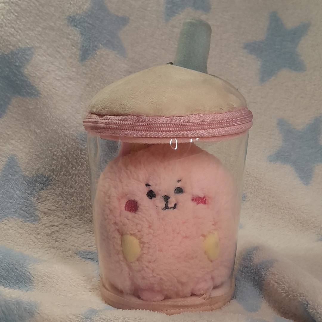 ⋆⭒˚｡⋆ BT21 Baby Kookie Bubble Tea Bag Charm Plushie .ᐟ, Hobbies & Toys, Memorabilia ...