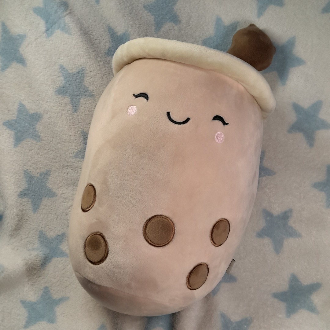 ⋆⭒˚｡⋆ MINISO Pink Milk Tea Plush .ᐟ, Hobbies & Toys, Toys & Games on ...