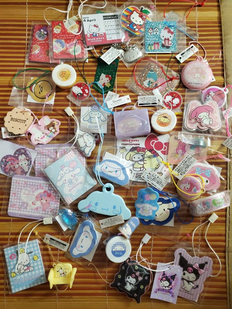 *交換* Sanrio Cinnamoroll Hello Kitty Melody Kuromi PC kiki lala 蛋黃哥 XO ...