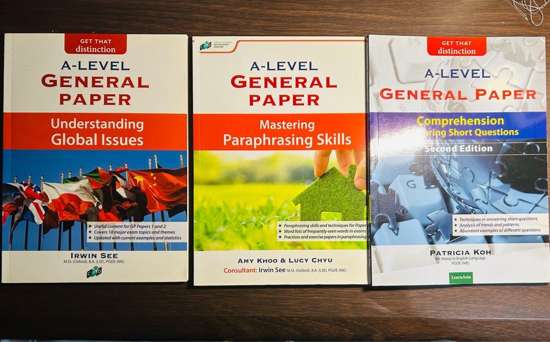 A level General Paper GP, Hobbies & Toys, Books & Magazines, Assessment ...