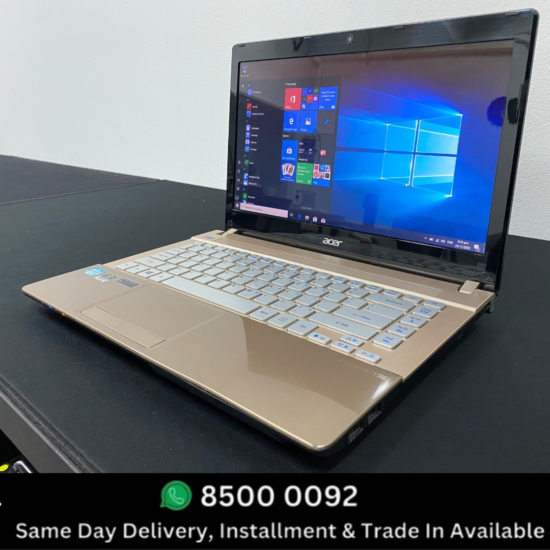 Acer i7 Slim & LightWeight Gaming/Work/Entertainment Laptop + MS Office ...