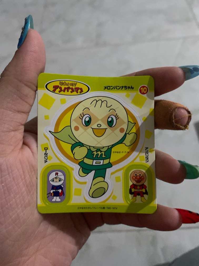 Anpanman Sticker 3, Toys & Collectibles, Mainan di Carousell