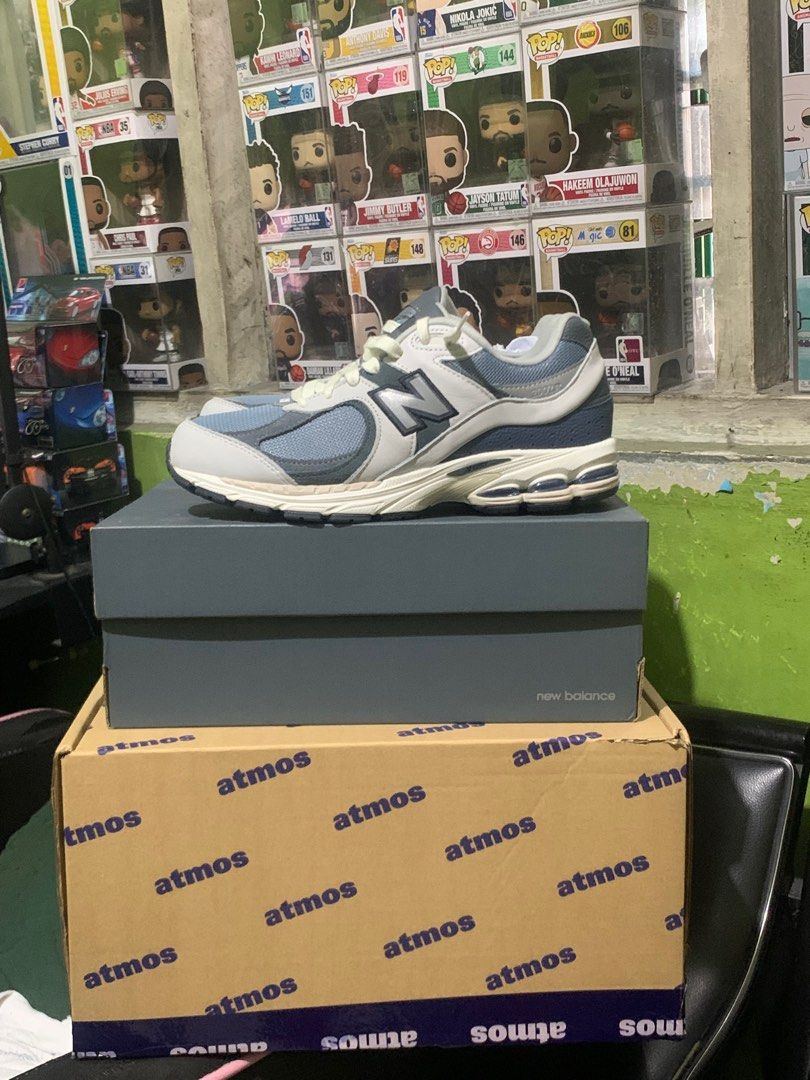 ATMOS X New Balance 2002r “Cybernetics Blue”, Men's Fashion, Footwear ...