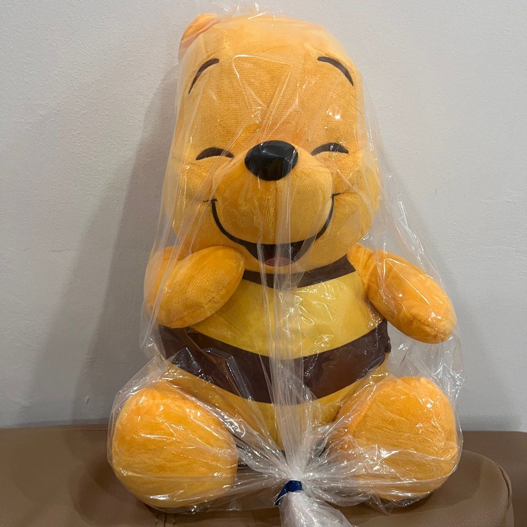 Authentic Disney Winnie the Pooh wink cute Japan Honey Bee plush ...