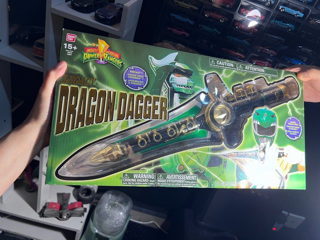 BANDAI Legacy Dragon Dagger MMPR, Hobbies & Toys, Toys & Games on Carousell
