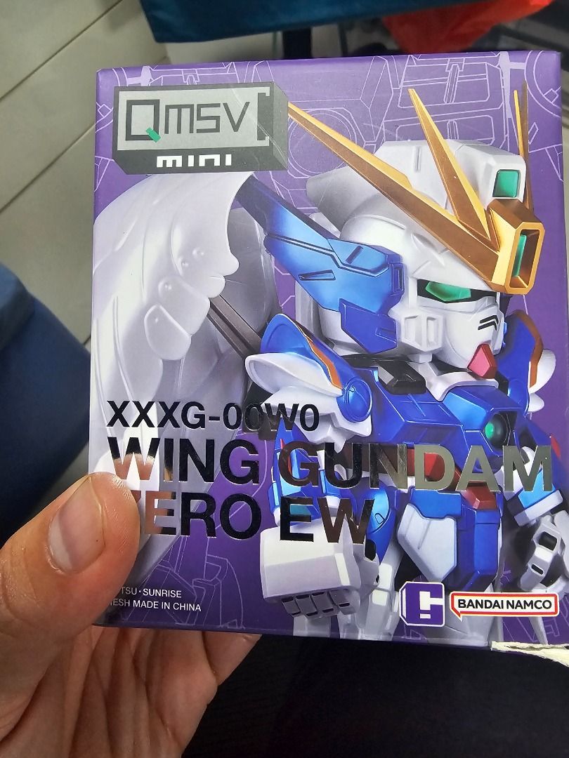 Bandai QMSV Mini Wing Gundam - Zero ( Purple one ), Hobbies & Toys ...