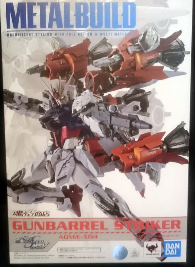 Bandai Spirits METAL BUILD Gunbarrel Striker - Gundam seed strike ...