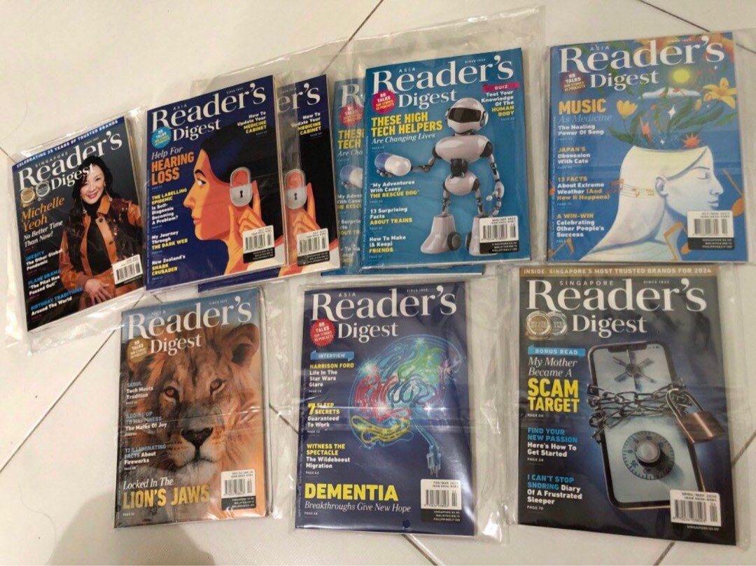 BN Reader Digest 2023 2024, Hobbies & Toys, Books & Magazines ...