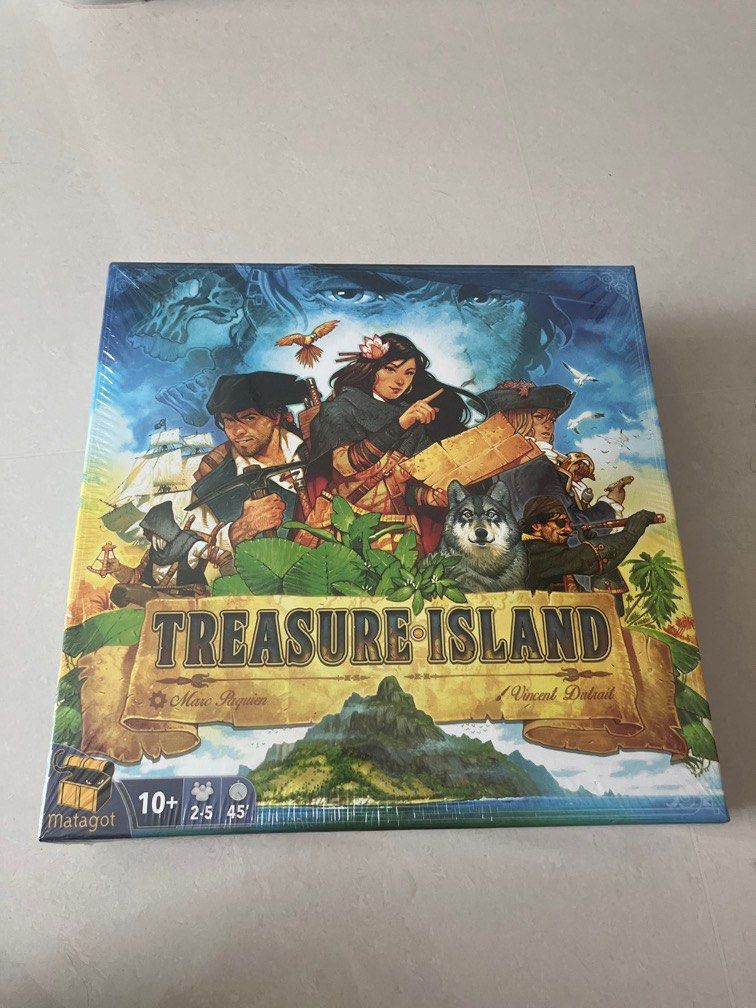 BNIP Treasure Island Board Game, Hobbies & Toys, Toys & Games on Carousell