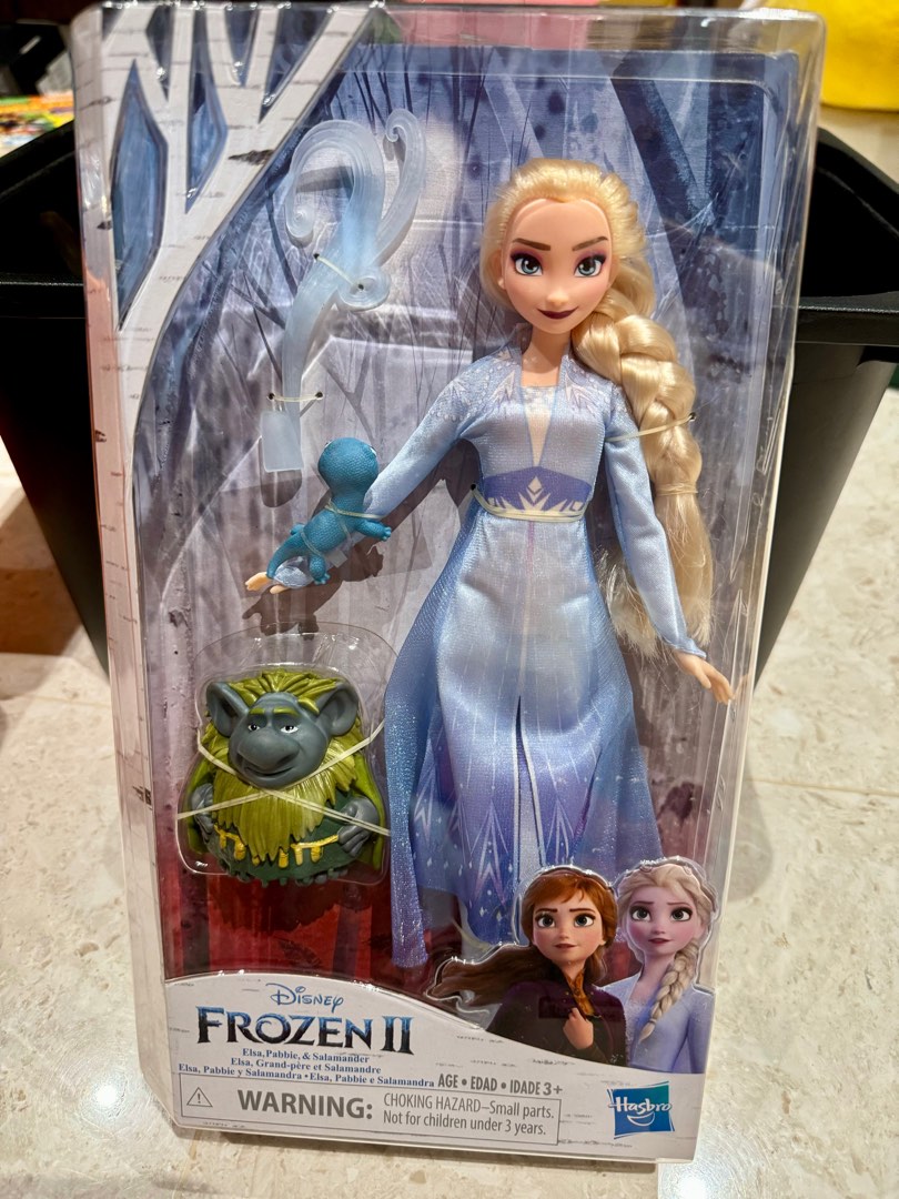 Brand New ♥️ Disney Frozen II Elsa, Pabbie and Salamander Toys Kids ...