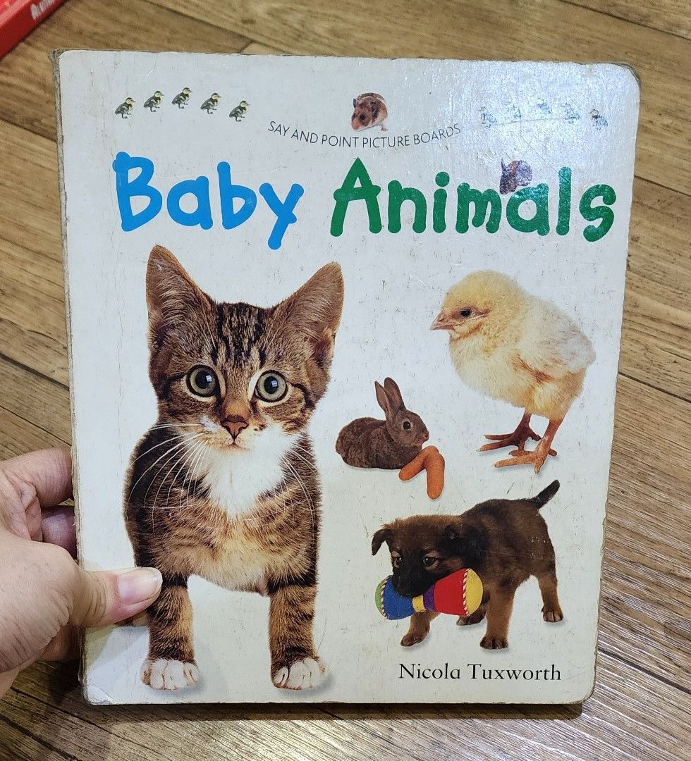 Buku Baby Animals, Buku & Alat Tulis, Buku Anak-Anak di Carousell