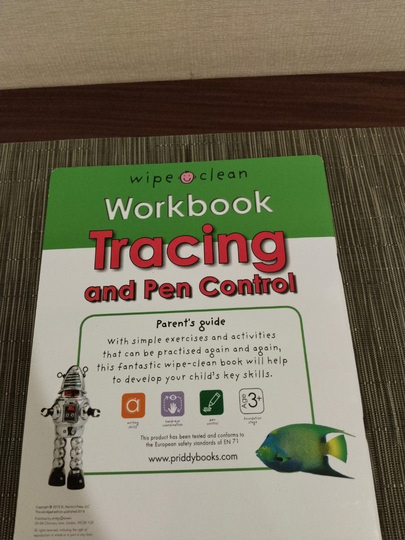 Buku work book tracing and pen control BK-LU-521, Buku & Alat Tulis ...