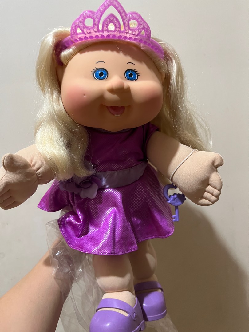 Cabbage Patch kids with crown, Hobbies & Toys, Toys & Games on Carousell
