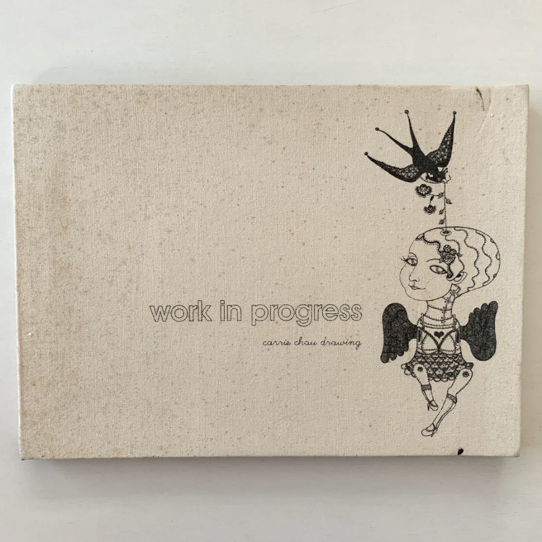 Carrie Chau / 2005早期 Drawing: Work in Progress 作品集 絕版 限量 Art Book 畫集 ...