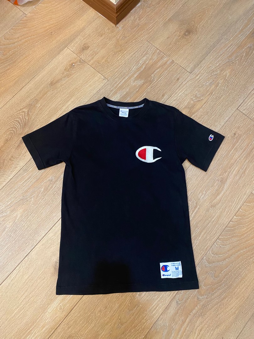 champion embroidered big c logo, Men's Fashion, Tops & Sets, Tshirts ...