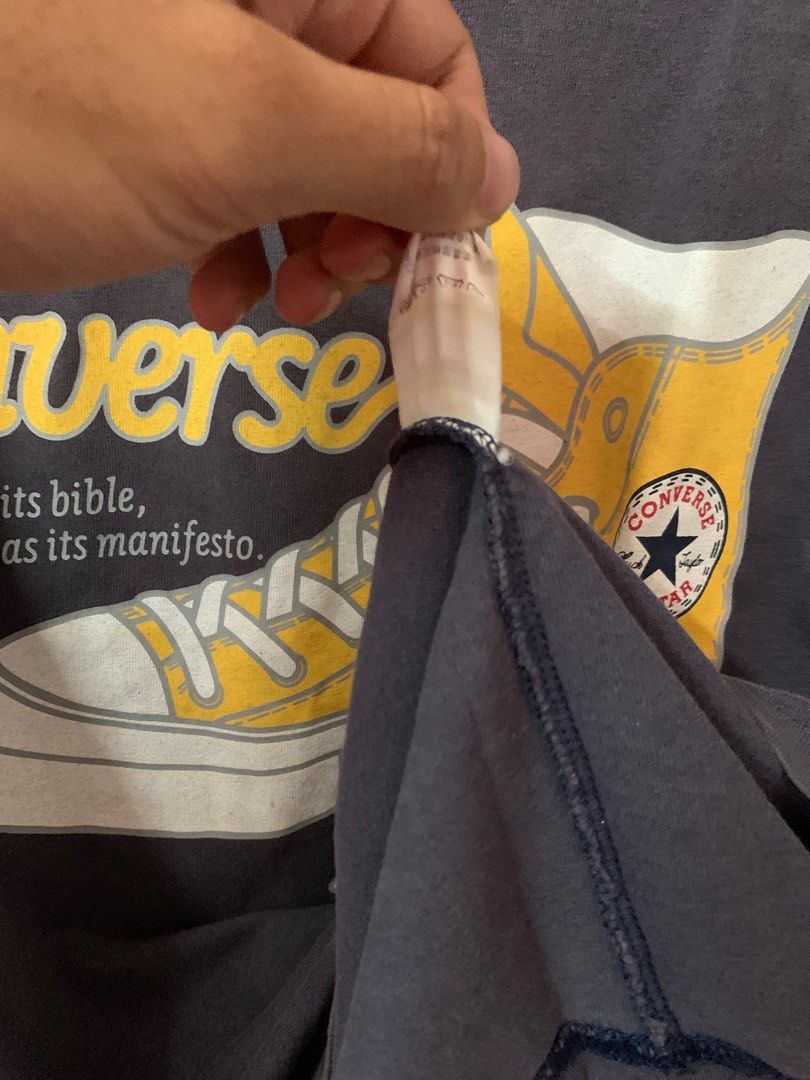 Converse, Men's Fashion, Tops & Sets, Tshirts & Polo Shirts on Carousell