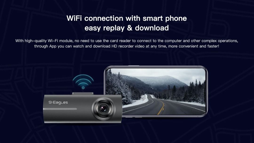 DDPAI A2 1080P Full HD Dash Cam With Hardwire Kit 24/7 Parking ...