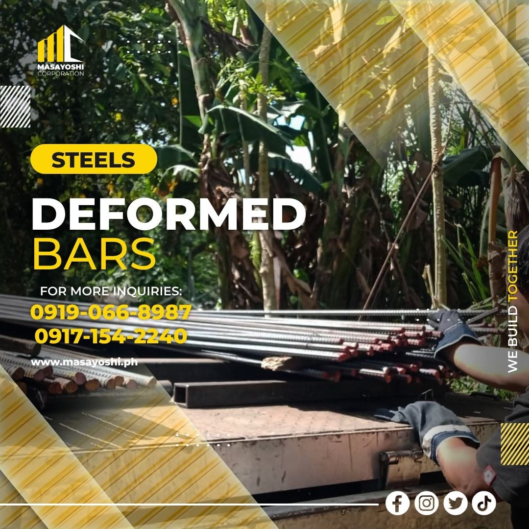 Deform Bar Grade 33 6M 10mm | Steel Bars | Corrugated Bar | Deformed ...