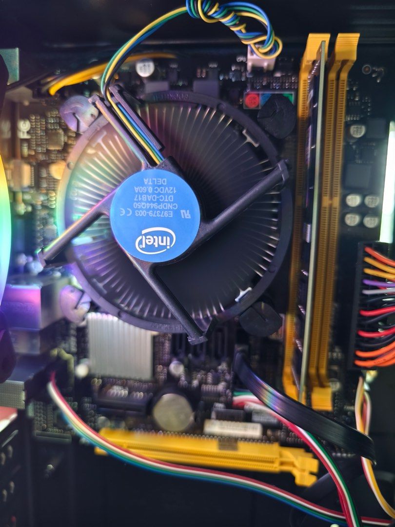 Desktop Intel Pentium G4560 CPU, 4gb RAM 120gb SSD with casing & power ...