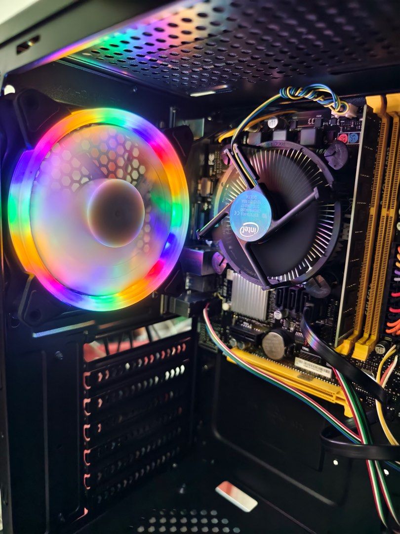 Desktop Intel Pentium G4560 CPU, 4gb RAM 120gb SSD with casing & power ...