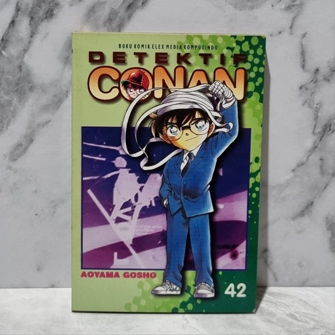 Detektif Conan Vol 42, Buku & Alat Tulis, Komik dan Manga di Carousell