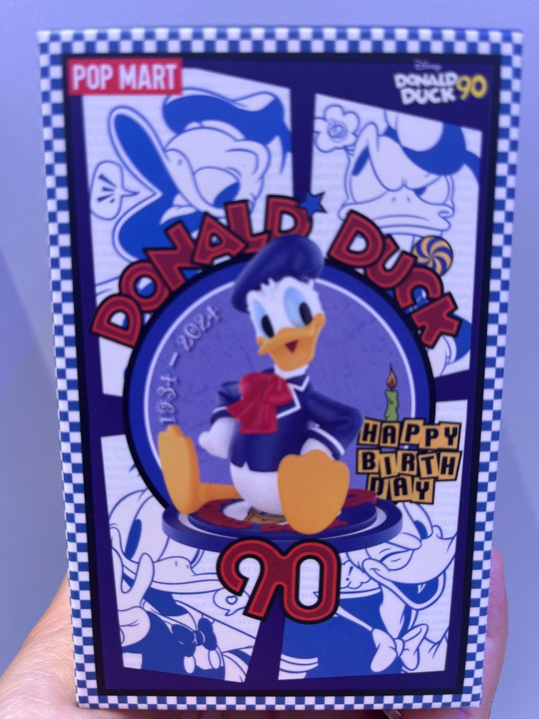 Donald Duck pop mart, Hobbies & Toys, Memorabilia & Collectibles, Fan ...