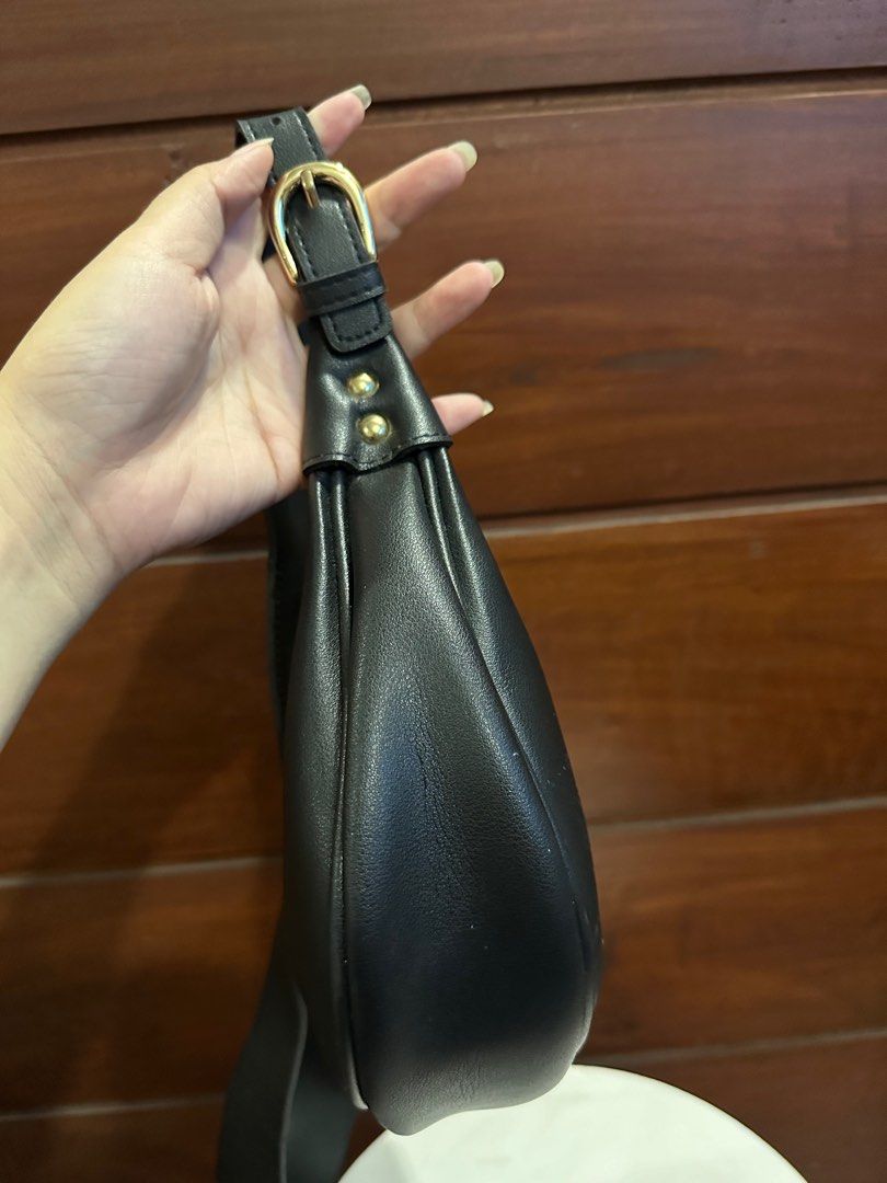 Ecrit Half Moon Bag, Luxury, Bags & Wallets on Carousell