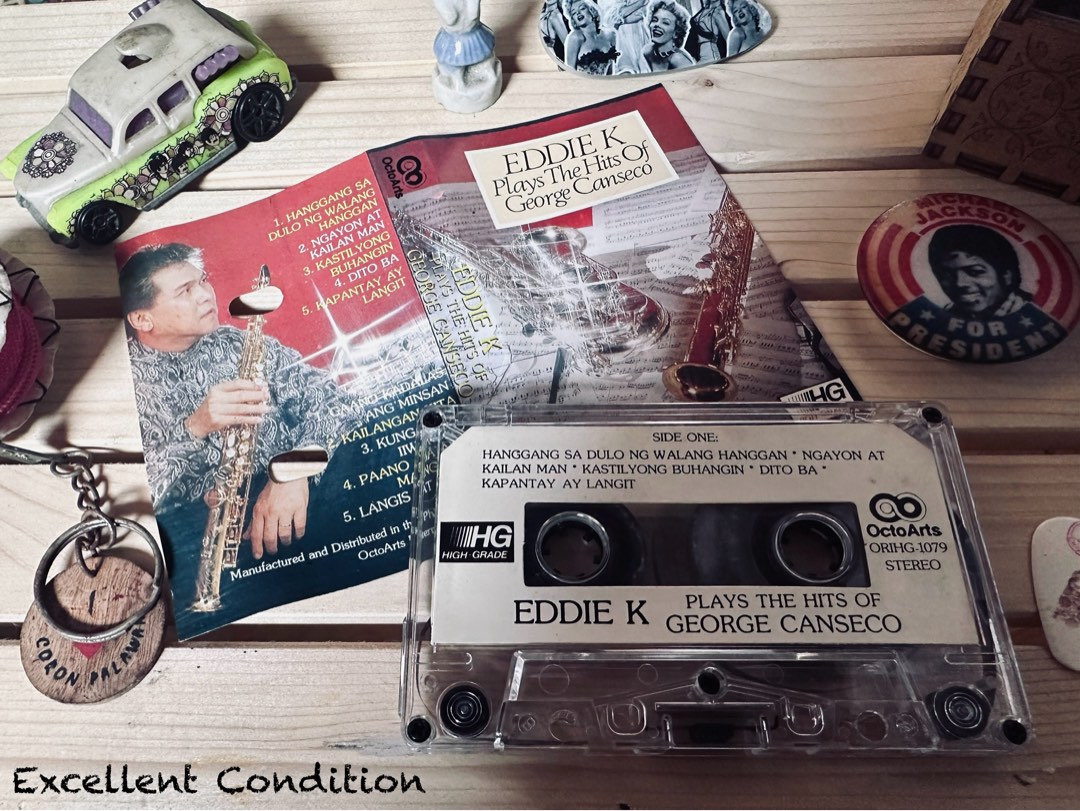 Eddie K Plays The Hits of George Canseco Cassette Tape Original ...
