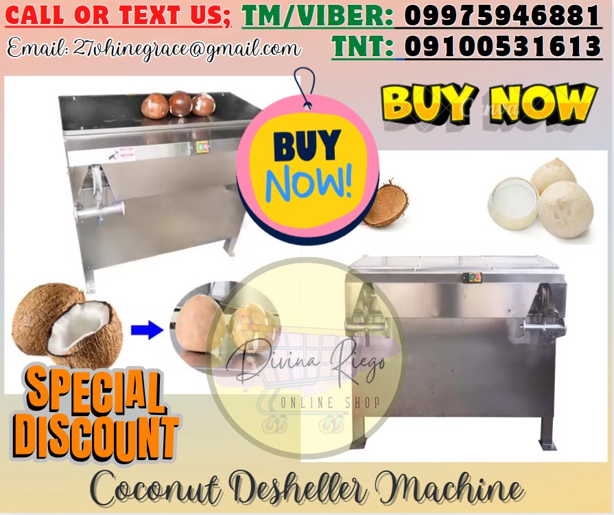 Electric Automatic Coconut Skin Removing Machine Old Coconut Dehusking ...