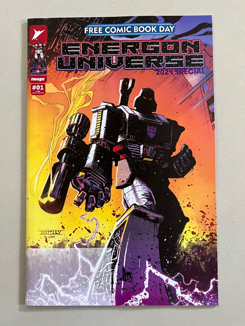 Enercon Universe - Transformers (2024) FCBD, Hobbies & Toys, Books & Magazines, Comics & Manga ...