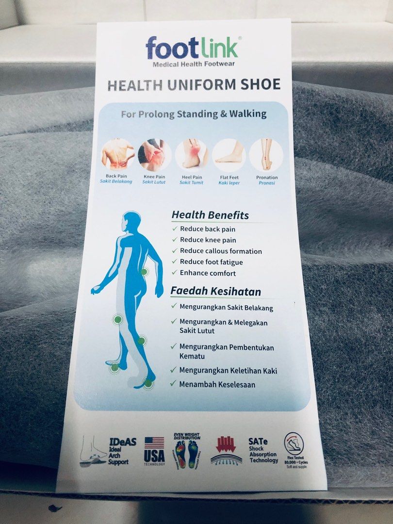 Footlink mens formal shoe with Arch Support insole., Men's Fashion ...