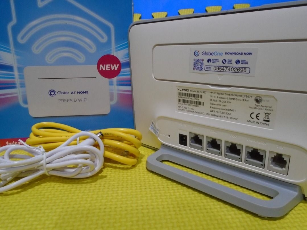 GOMO TM GLOBE CAT-7 LTE-ADVANCED HUAWEI B535 932 WIFI PREPAID MODEM ...