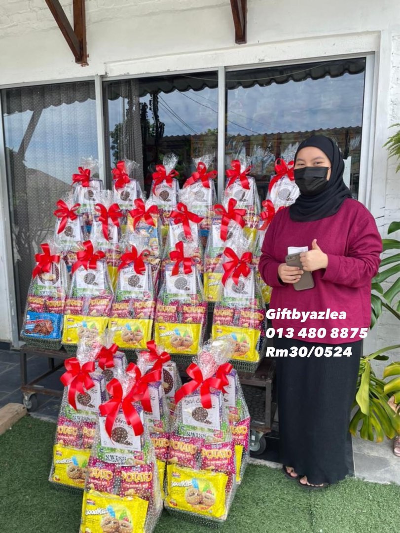 Hamper makanan dan minuman budget ready stock, Food & Drinks, Gift ...