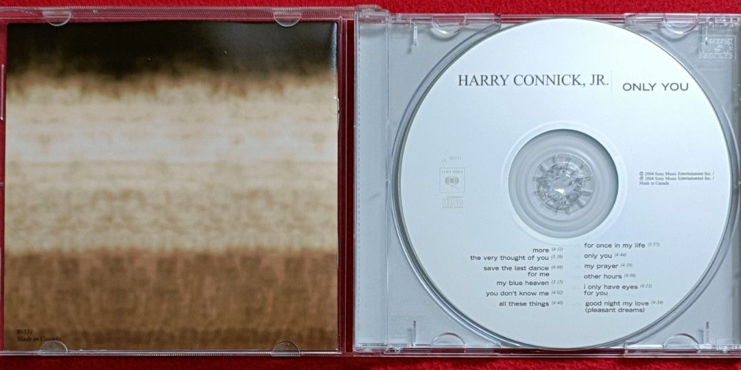 Harry Connick Jr. ONLY YOU CD, Hobbies & Toys, Music & Media, CDs ...