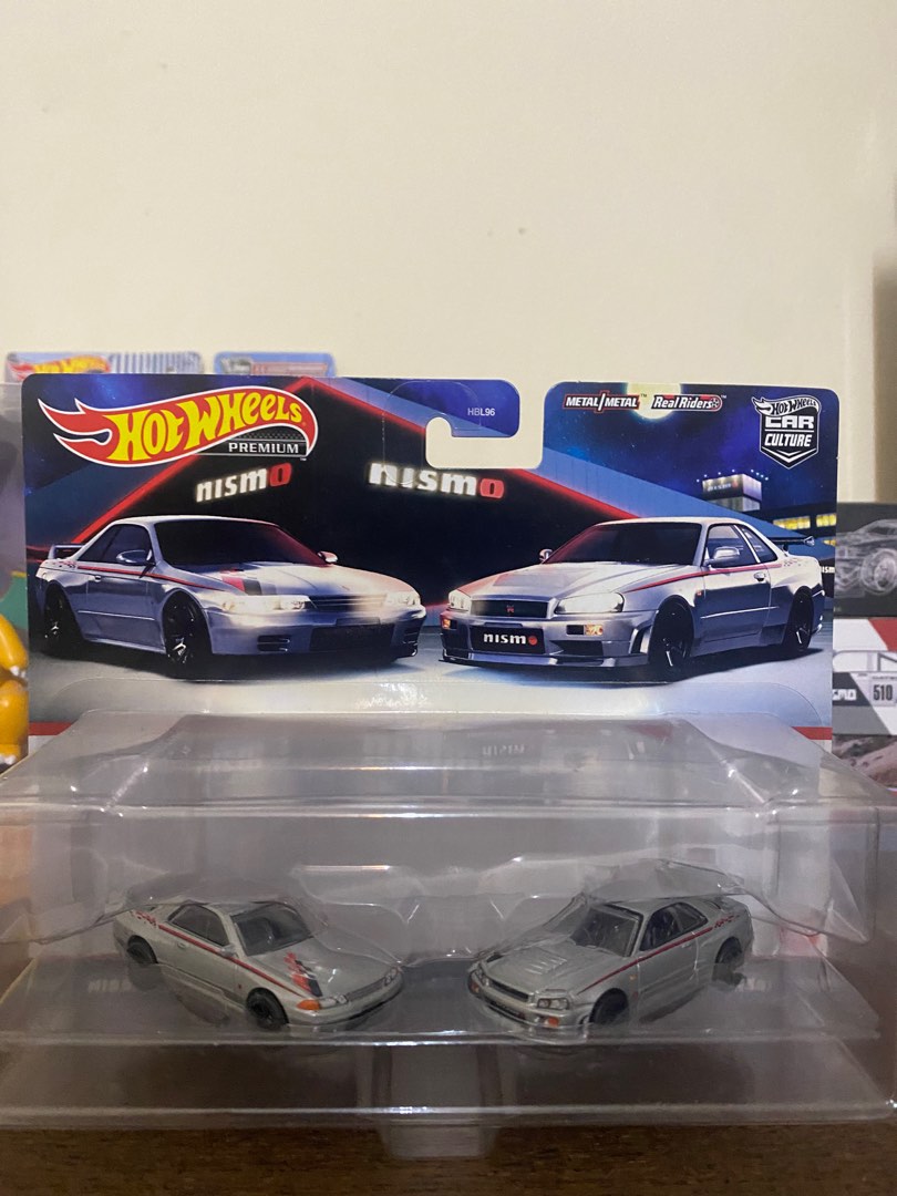 HotWheels Twin Pack R34 Nismo, Hobbies & Toys, Toys & Games on Carousell