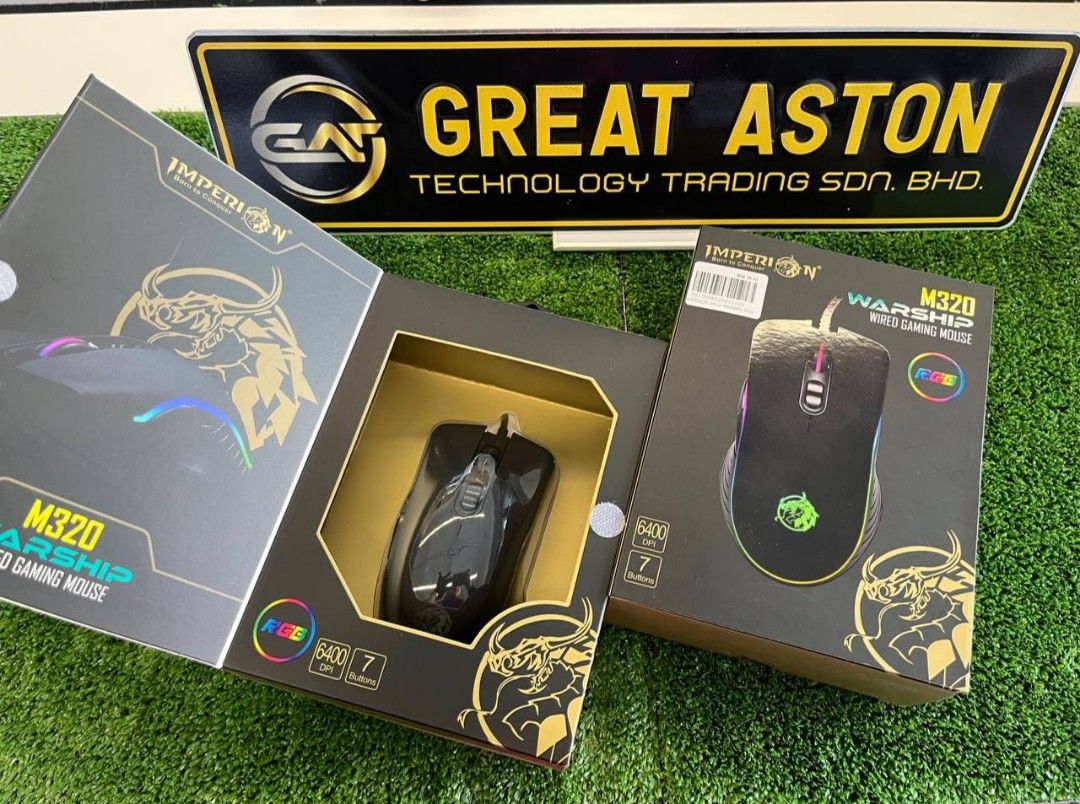 IMPERION M320 WARSHIP MOUSE, Computers & Tech, Parts & Accessories ...