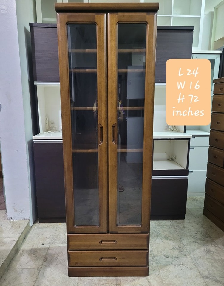 Japan surplus display cabinet, Furniture & Home Living, Furniture ...